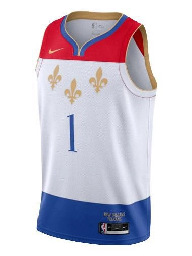Nike Zion Williamson New Orleans Pelicans Swingman Jersey - White