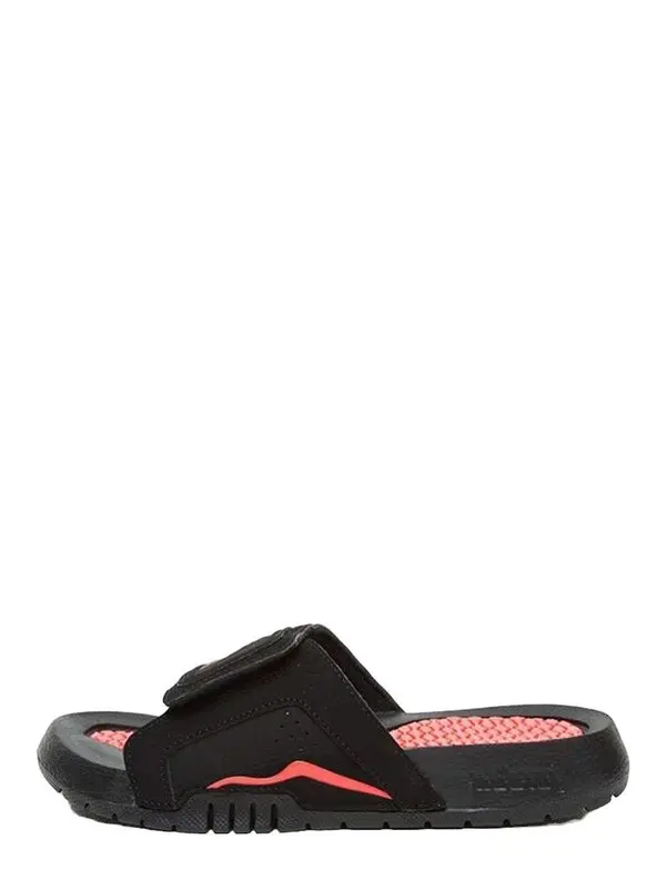 JORDAN Air Hydro Vi Retro Slippers - Black/infrared 23