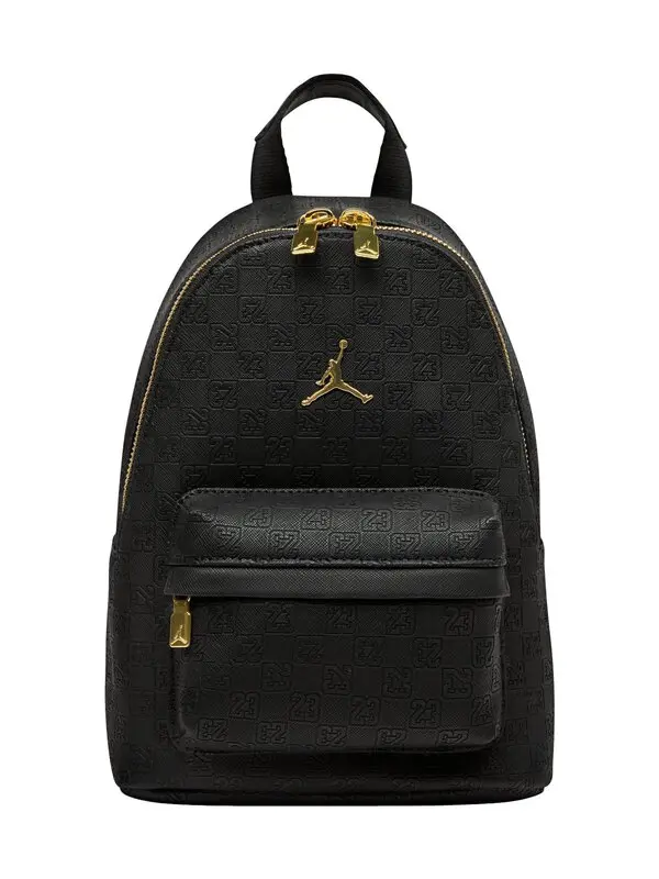 JORDAN Air Monogram Backpack - Black/gold