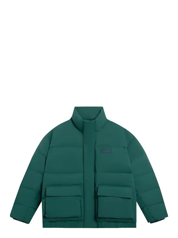 LI-NING Logo Padded Down Jacket - Green