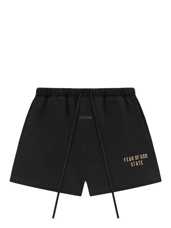 Fear Of God Fleece Soccer Short - Black
