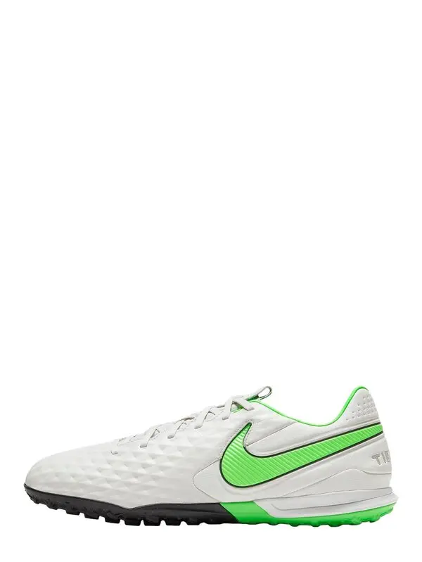 Nike Tiempo Legend Pro Tf Turf Soccer Cleats - Light Silver