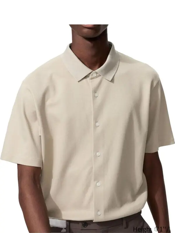 Uniqlo Polo Shirt - Natural