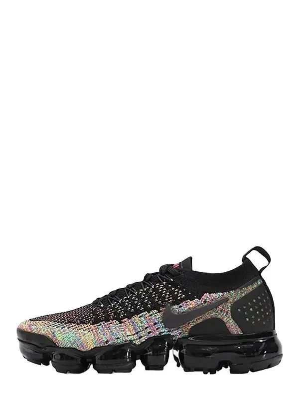 Nike Vapormax Flyknit 2 Athletic Sneakers - Black/multi Color