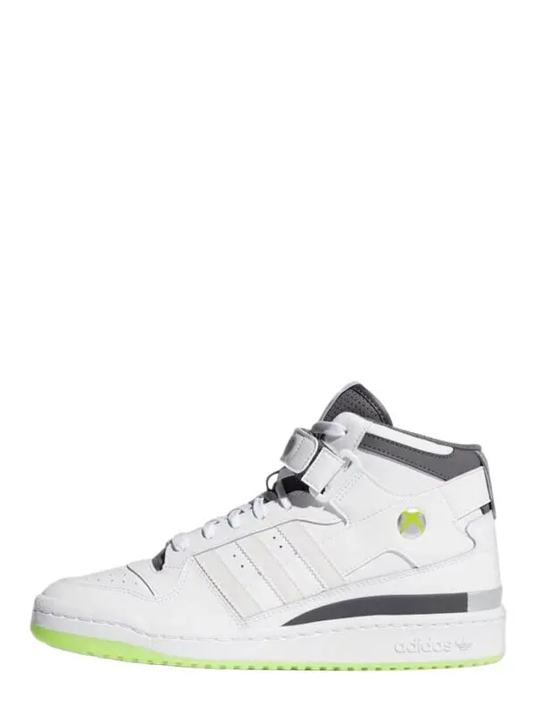 Adidas X Xbox 360 Forum Mid 20th Anniversary Sneakers - White/grey