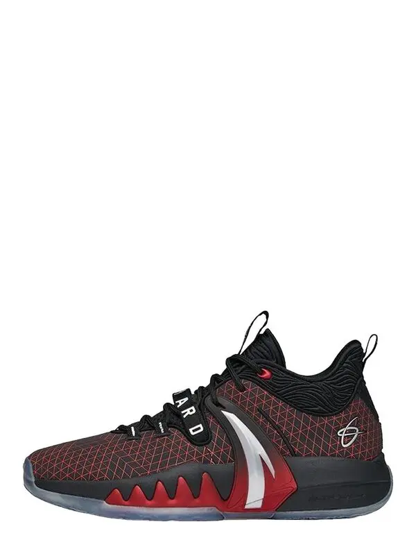 ANTA Gordon Hayward 2 Athletic Sneakers - Black/red/silver