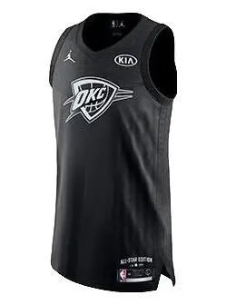 JORDAN Air Nba All-star Edition Authentic Jersey - Black