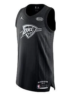 JORDAN Air Nba All-star Edition Authentic Jersey - Black