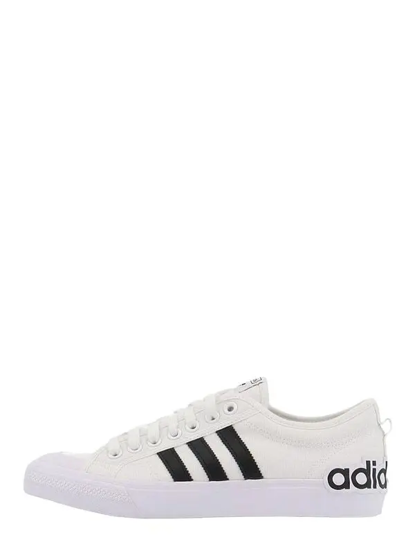 Adidas Nizza Low Top Sneakers - White/black