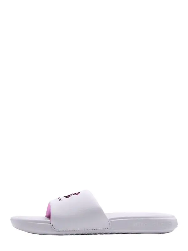 Under Armour Ansa Slides - White/pink