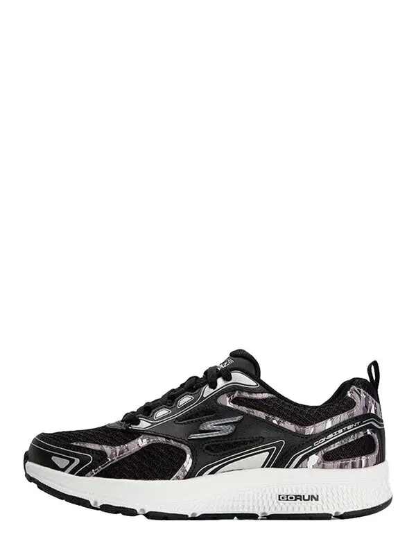 Sketchers Go Run Consistent Athletic Sneakers - Black