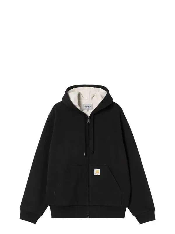 Carhartt Work In Progress Active Hood Zip Up - Black