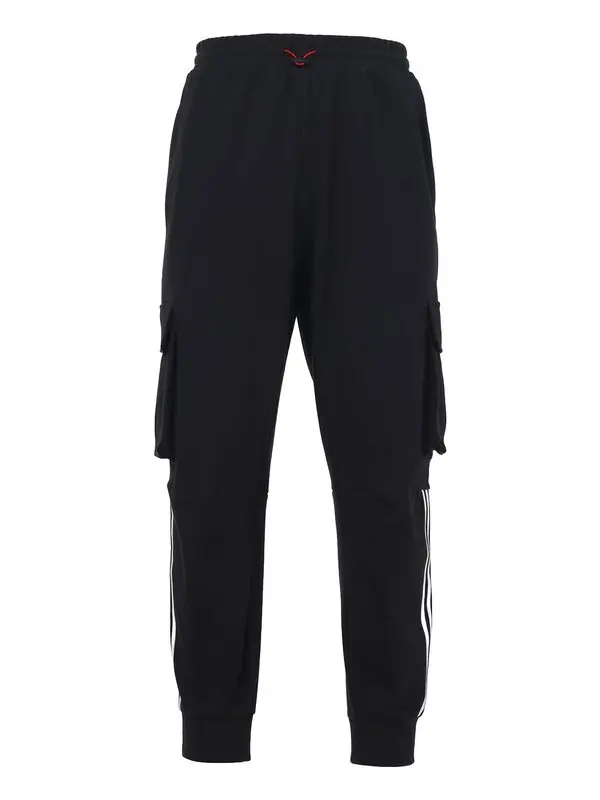Adidas Cny Pnt Dk New Year's Edition Cargo Pocket Bundle Feet Sports Pants - Black