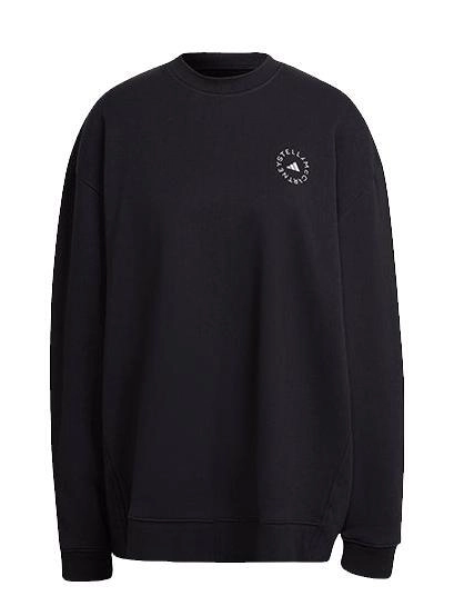 Adidas Round Neck Long Sleeve Pullover - Black