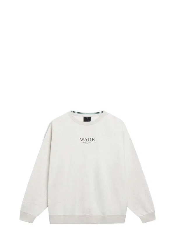 LI-NING Way Of Wade Graphic Sweatshirt 'light Grey - Light Grey/multi-color