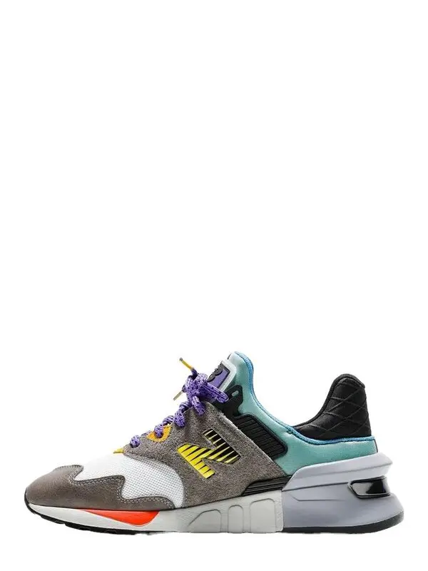 NEW BALANCE Bodega X 997s "no Bad Days" Athletic Sneakers - Grey/blue/purple