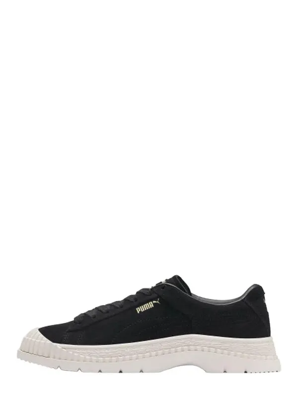 PUMA Utility Suede Low Top Sneakers - Black