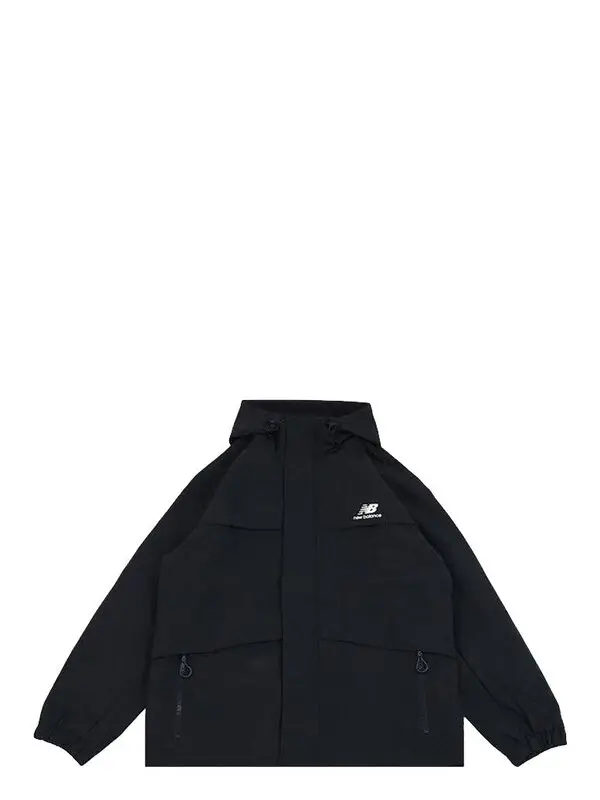 NEW BALANCE Logo Urban Remix Woven Jacket - Black