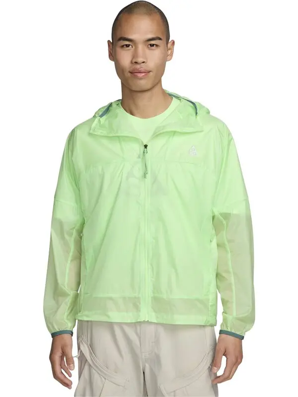 Nike Windproof Cinder Cone Hoodie Jacket - Light Green