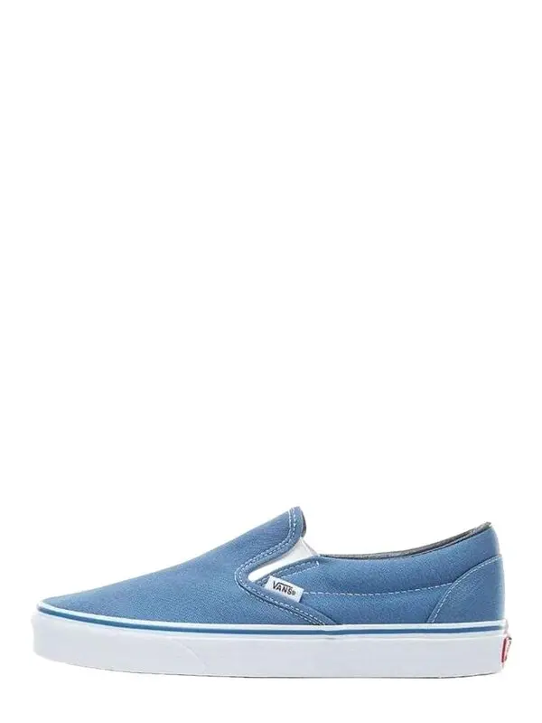 VANS Classic Slip-on Sneakers - Blue/white