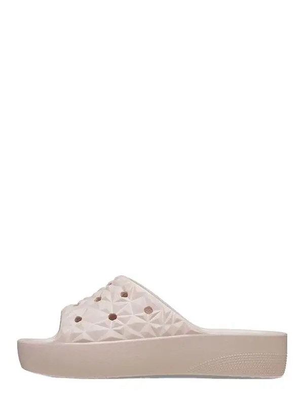 CROCS Classic Platform Slides - Pink