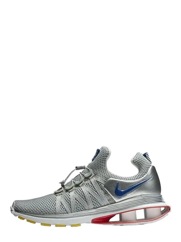 Nike Shox Gravity Sneakers - Silver/blue/red