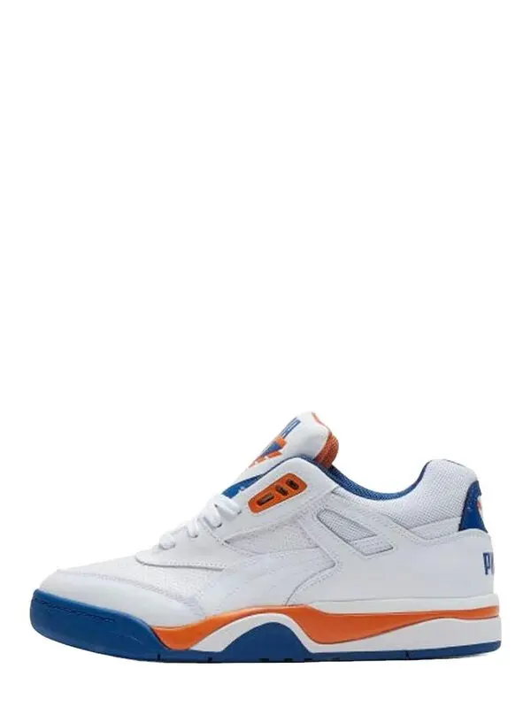PUMA Palace Guard 'knicks' Low Top Sneakers - White/orange/blue