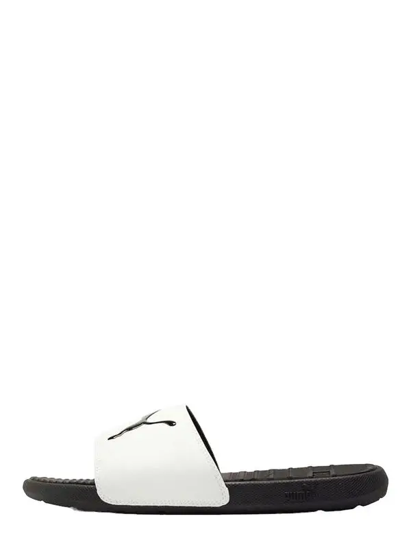 PUMA Cool Cat Sports Slides - White/black