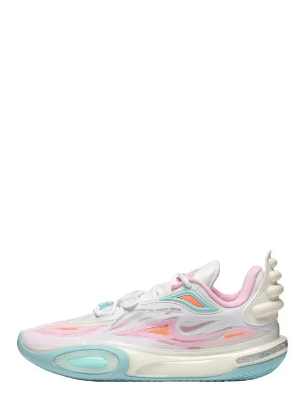 LI-NING Wade All City V2 "family Love" Sneakers - White/blue/pink