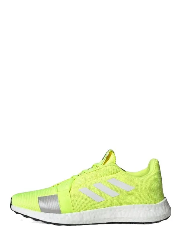 Adidas Senseboost Go 'solar Grey' Athletic Sneakers - Yellow