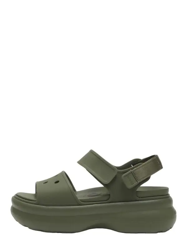 CROCS Soho Y-strap Platform Sandal - Army Green
