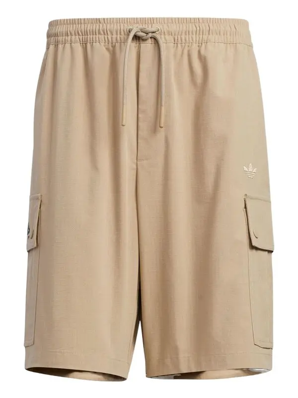 Adidas Originals X Charr Morita Crossover Logo Straight Loose Shorts - Default Color