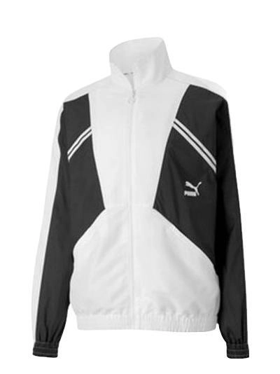 PUMA Color-blocked Track Jacket - White