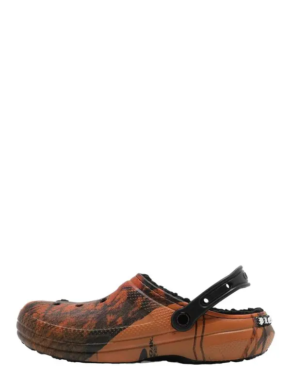 CROCS Pleasures X Dylan Clog Camo Print - Orange