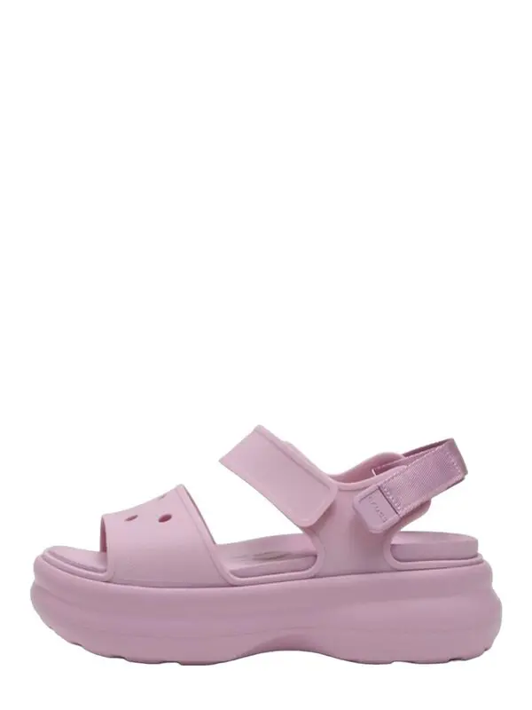CROCS Soho Y-strap Platform Sandals - Hydrangea/pink