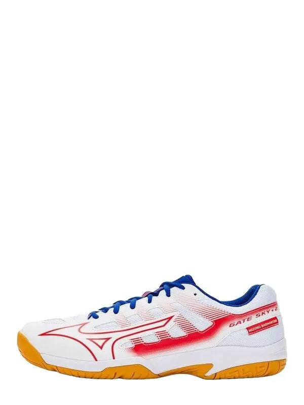 Mizuno Gate Sky Plus Ii Sneakers - White/blue/orange