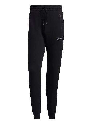 Adidas Neo M Ce 3s Icon Tp Casual Sports Bundle Feet Knit Long Pants - Black
