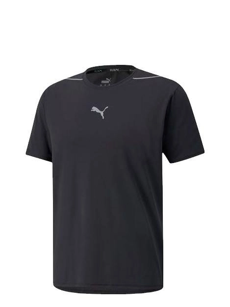 PUMA Outdoor Sports Running Round Neck Short Sleeve T-shirt - Black