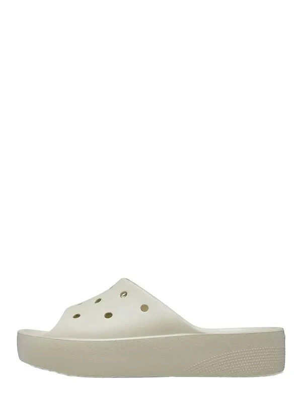 CROCS Classic Platform Slide - Neutrals