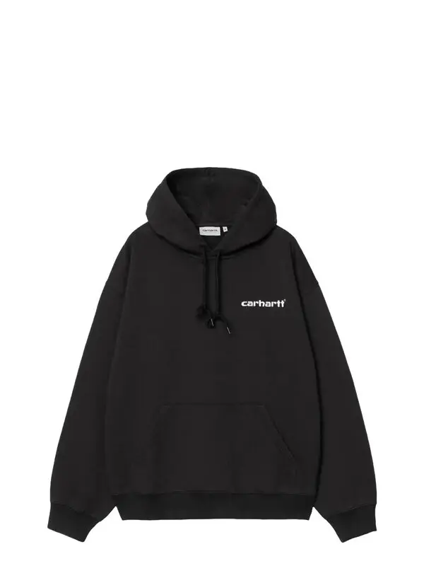 Carhartt Work In Progress Fleece Hood Sweatshirt - Black