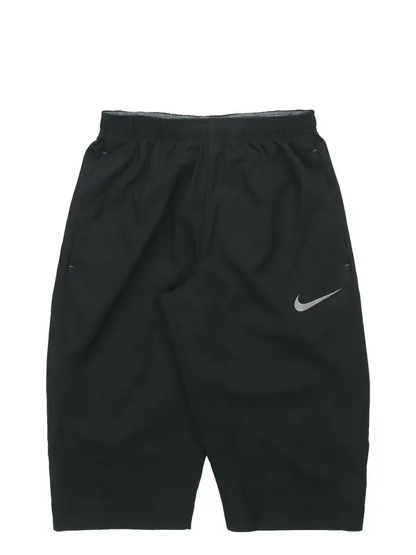 Nike Logo Quick Dry Sports Shorts - Black