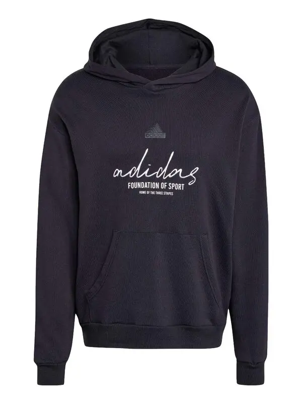 Adidas French Terry Hoodie - Black
