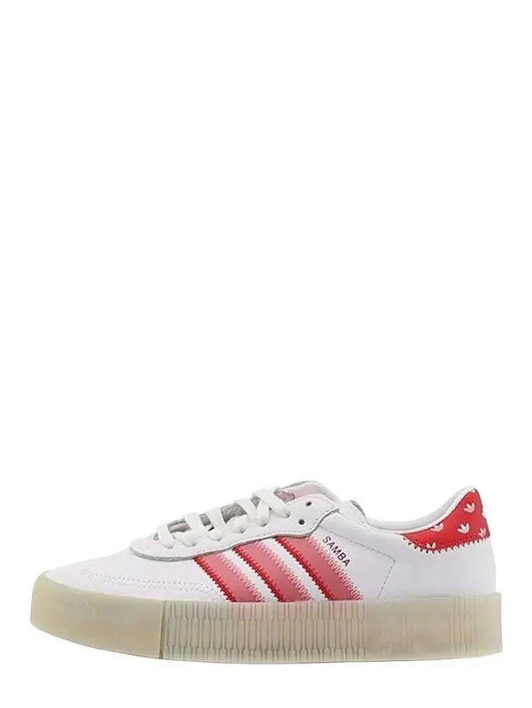 Adidas Sambarose Sneakers - White/red