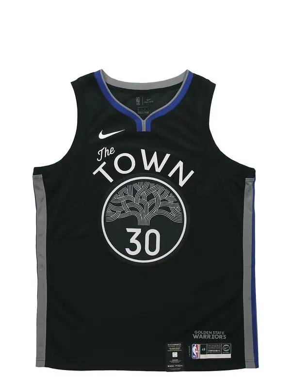 Nike Nba Golden State Warriors Stephen Curry 30 Jersey - Black