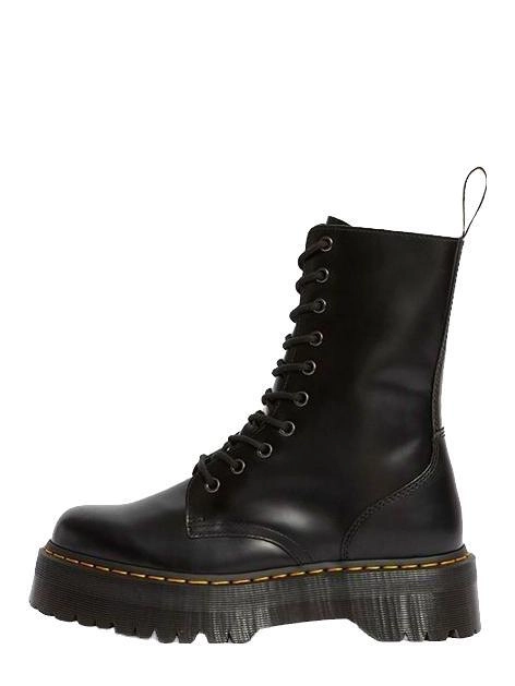Dr. Martens Jadon High Platform Leather Boots - Black