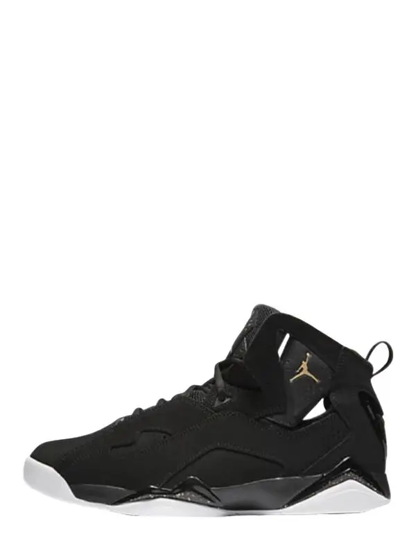 JORDAN Air True Flight Mid-top Sneakers - Black