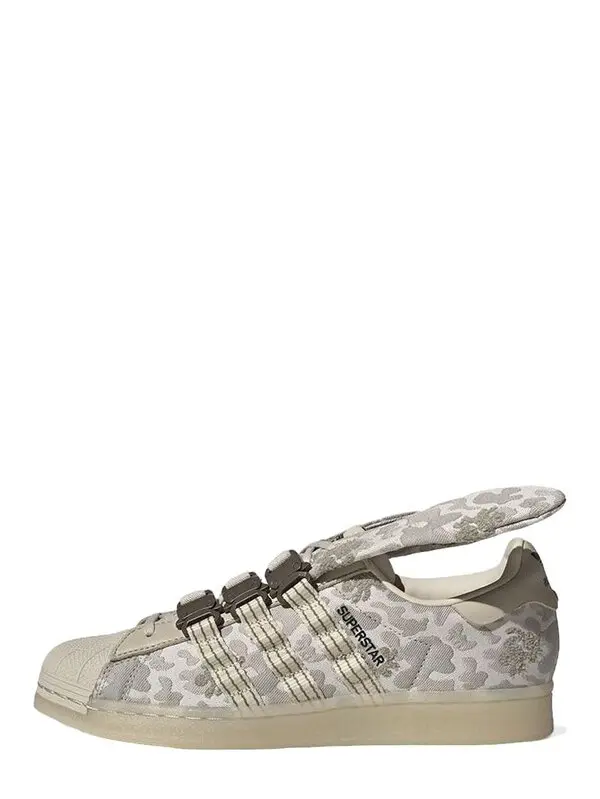 Adidas Melting Sadness X Superstar 'bunny Clear Brown Camo - Cream
