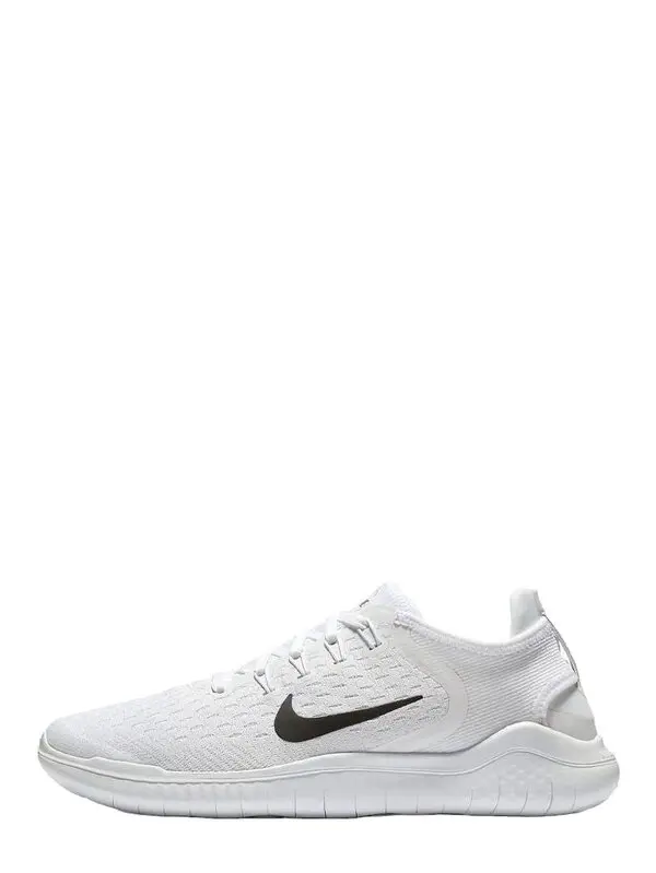 Nike Free Rn 2018 Athletic Sneakers - White/black