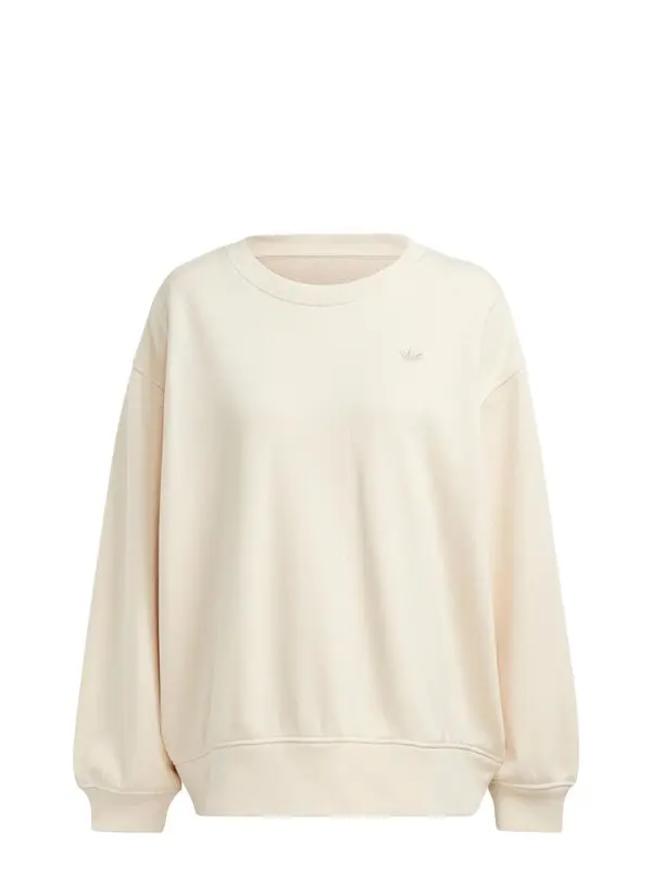 Adidas Premium Essentials Oversized Sweatshirt - White