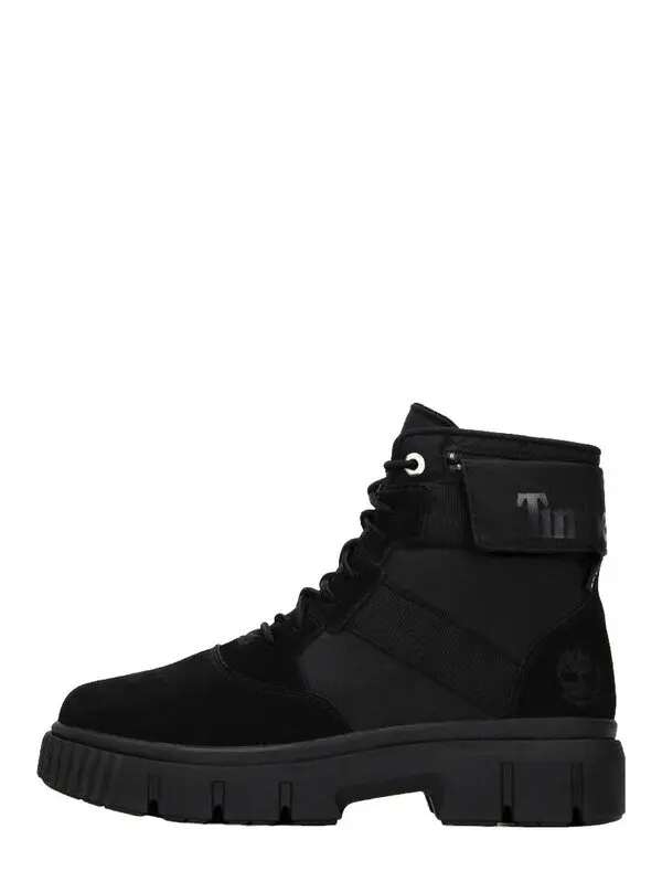 Timberland Greyfield 6 Inch Waterproof Boots Suede - Black